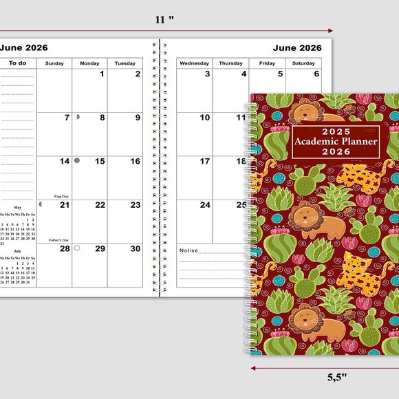 Pelican Industrial | Office | 2252026 Student Academic Planner Calendar ...